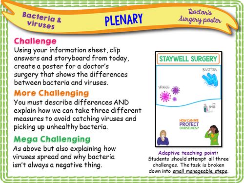 Germs, Bacteria and Viruses PSHE | Teaching Resources