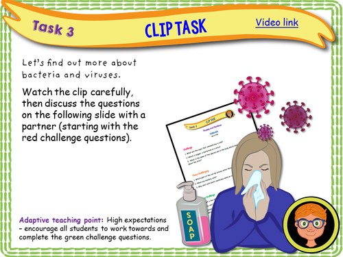 Germs, Bacteria and Viruses PSHE | Teaching Resources