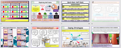 Self Harm - PSHE | Teaching Resources