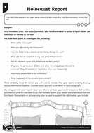 KS2 Year 5 The Holocaust | Teaching Resources