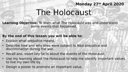 KS2 Year 5 The Holocaust | Teaching Resources