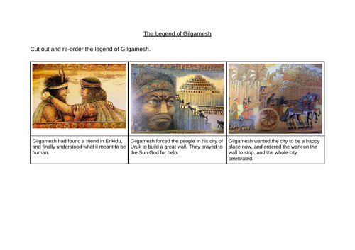 Ancient Mesopotamia plans and resources | Teaching Resources