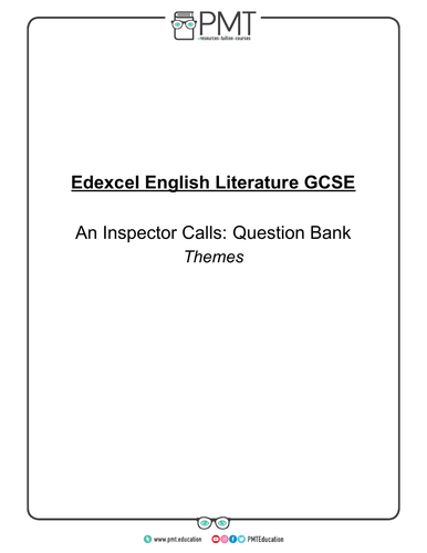 An Inspector Calls Revision Pack - Edexcel | Teaching Resources An Inspector Calls Revision Pack - Edexcel | Teaching Resources