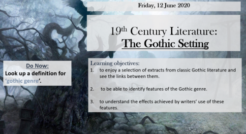 KS3 19th century literary unit | Teaching Resources