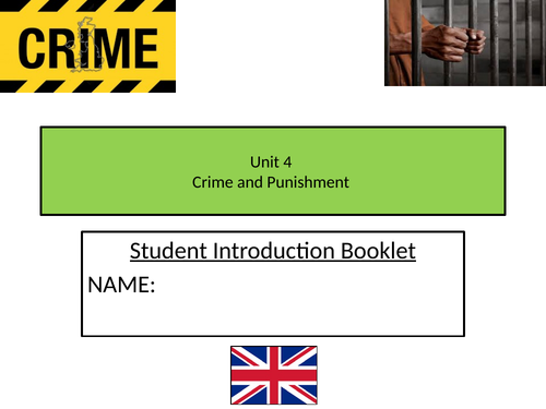 Criminology (NEW SPEC)Unit 4 EXAM UNIT-Crime & Punishment- Introduction ...