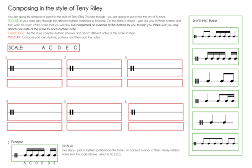 Y8 MINIMALIST MUSIC | Teaching Resources
