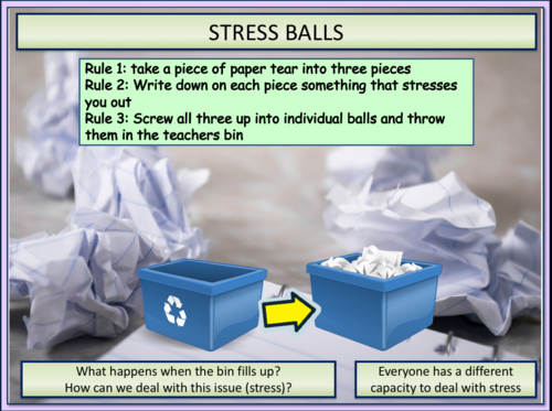 Stress Management - PSHE Lesson | Teaching Resources