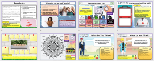 Emotional Health & Wellbeing | Teaching Resources