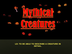 Mythologicical Creatures Lesson | Teaching Resources