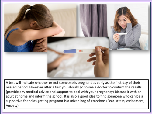 Teenage Pregnancy + Choices PSHE | Teaching Resources