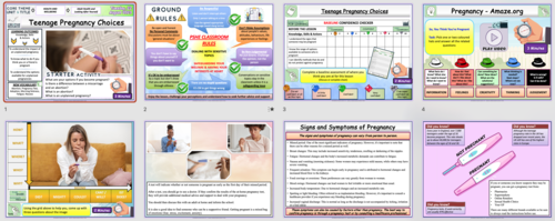 Teenage Pregnancy + Choices PSHE | Teaching Resources