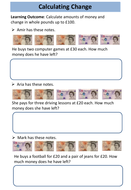 Money AQA Entry Level 2 Maths | Teaching Resources