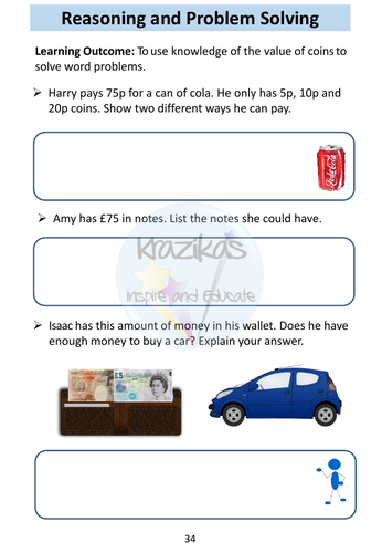 Money AQA Entry Level 2 Maths | Teaching Resources