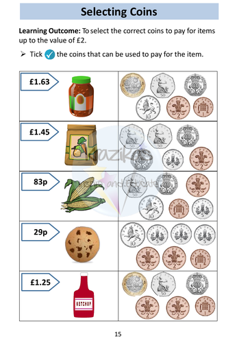 Money AQA Entry Level 2 Maths | Teaching Resources