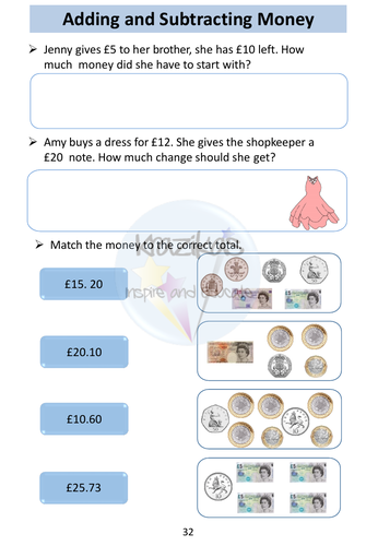 Money AQA Entry Level 2 Maths | Teaching Resources