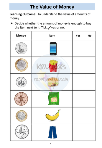 Money AQA Entry Level 2 Maths | Teaching Resources