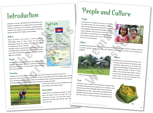 Cambodia (country study) | Teaching Resources