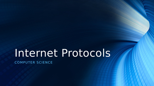Computer Science - Internet Protocols | Teaching Resources