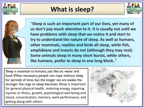 Sleep Hygiene + Mental Health | Teaching Resources