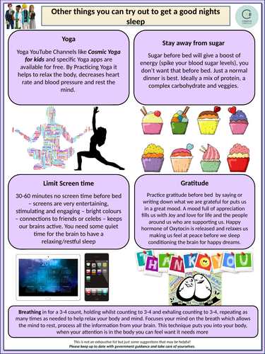 Sleep Hygiene + Mental Health | Teaching Resources