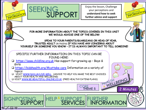 Physical Health & Wellbeing PSHE | Teaching Resources