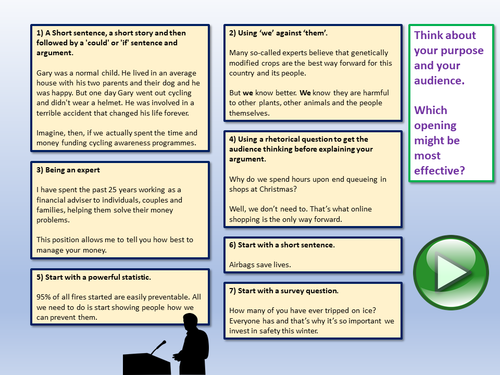 KS3 English Opening Nonfiction Texts | Teaching Resources