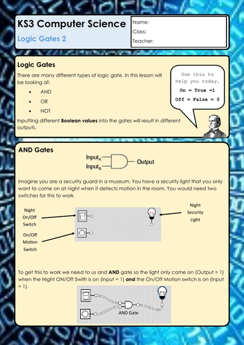 Boolean Logic | Teaching Resources Boolean Logic | Teaching Resources