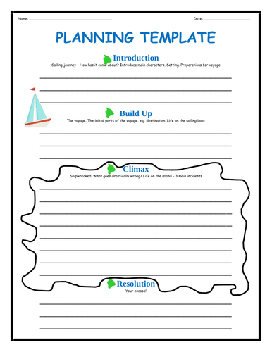 Shipwrecked - Writing Task | Teaching Resources