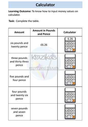 Money AQA Entry Level 3 Maths | Teaching Resources