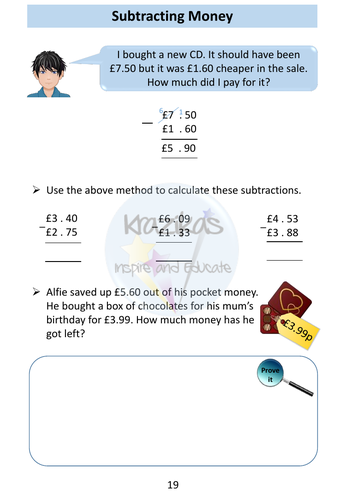 Money - AQA Entry Level 3 Maths | Teaching Resources