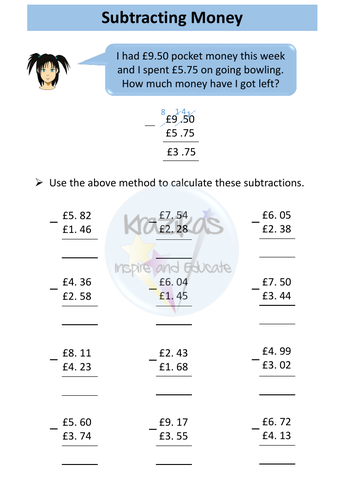 Money AQA Entry Level 3 Maths | Teaching Resources