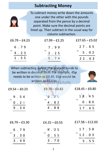Money - AQA Entry Level 3 Maths | Teaching Resources