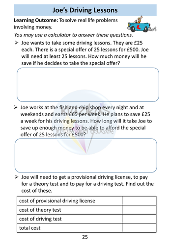 Money - AQA Entry Level 3 Maths | Teaching Resources