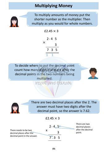 Money - AQA Entry Level 3 Maths | Teaching Resources