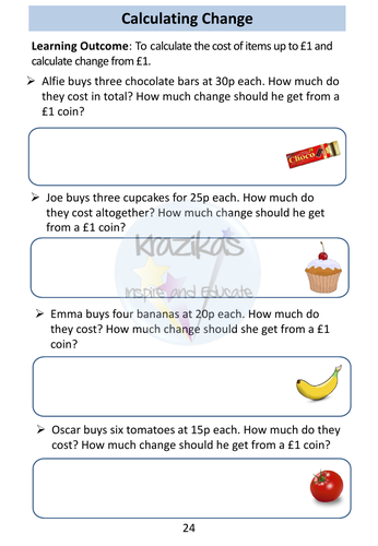 Money - AQA Entry Level 3 Maths | Teaching Resources