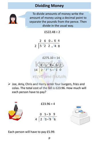 Money - AQA Entry Level 3 Maths | Teaching Resources