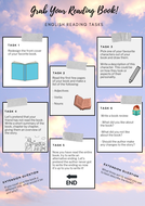 Reading Book Tasks | Teaching Resources