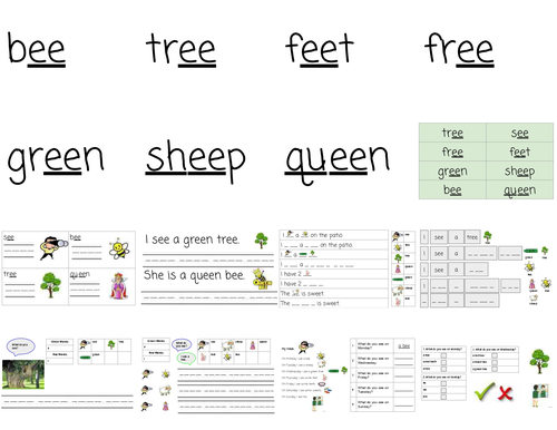 Phonics Set 2 Special Friends Read Write Inc. AY EE IGH OW OO AR OR AIR ...