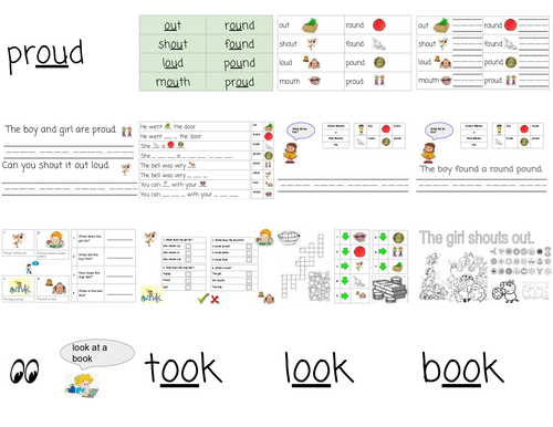 Phonics Set 2 Special Friends Read Write Inc. AY EE IGH OW OO AR OR AIR ...