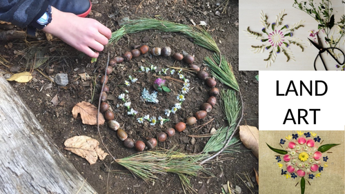 Art of Andy Goldsworthy practical worksheet, analysis on example and ...