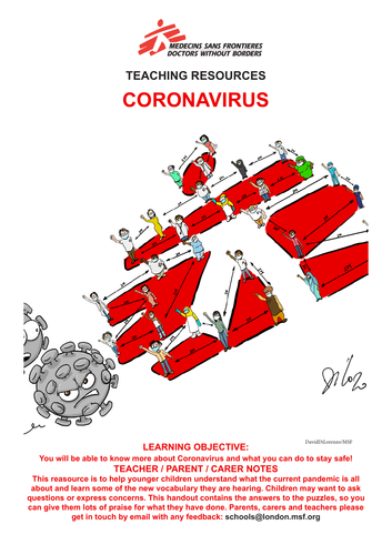 Covid-19 | KS1 & KS2 | Primary | MSF | Teaching Resources
