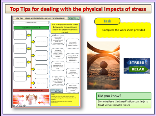 Stress and Exam Performance | Teaching Resources