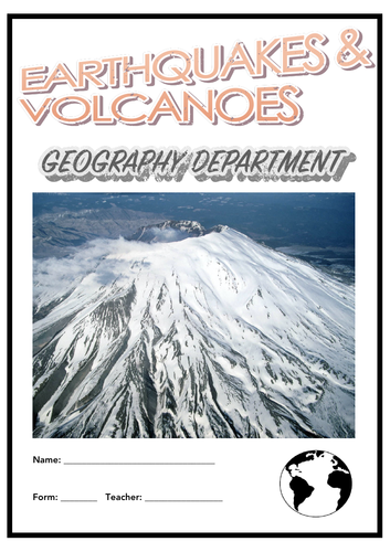 Earthquakes and Volcanoes full SOW booklet | Teaching Resources
