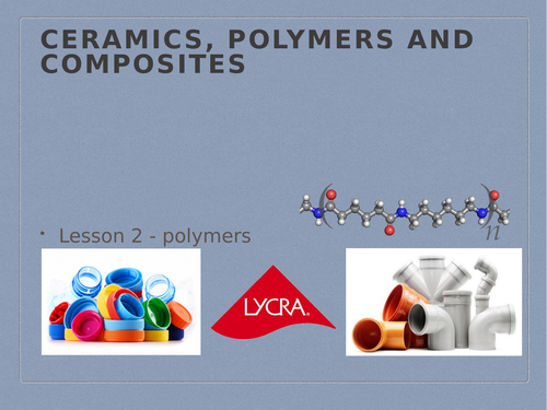 Ceramics, Polymers and Composites Bundle - KS3 | Teaching Resources