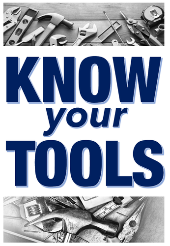 Wall Display - Design Technology - 25 x A4 posters tools - literacy ...