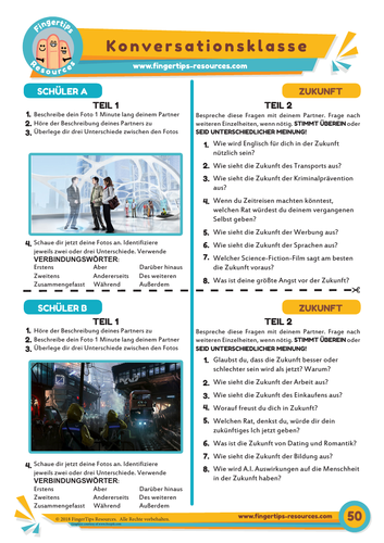 50 x German Speaking Bundle (Pack 1) | Teaching Resources