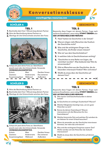 50 x German Speaking Bundle (Pack 1) | Teaching Resources