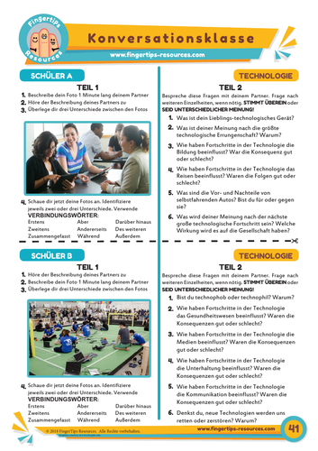 50 x German Speaking Bundle (Pack 1) | Teaching Resources