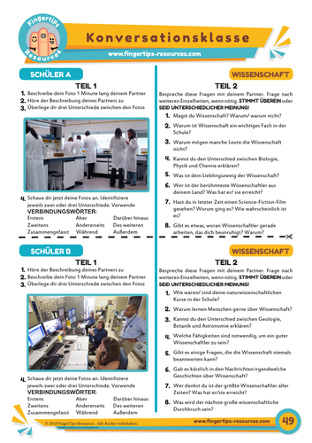 50 x German Speaking Bundle (Pack 1) | Teaching Resources