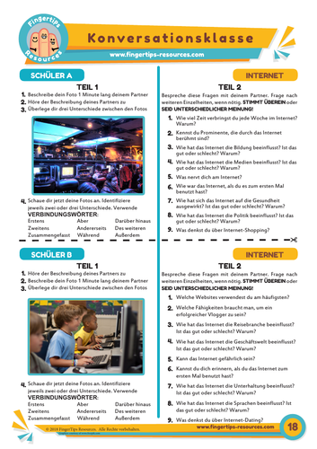 50 x German Speaking Bundle (Pack 1) | Teaching Resources